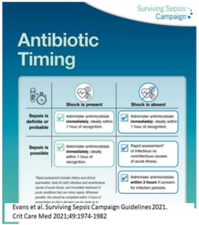Sepsis Clinical Probability Determination and Antibiotic Timing ...